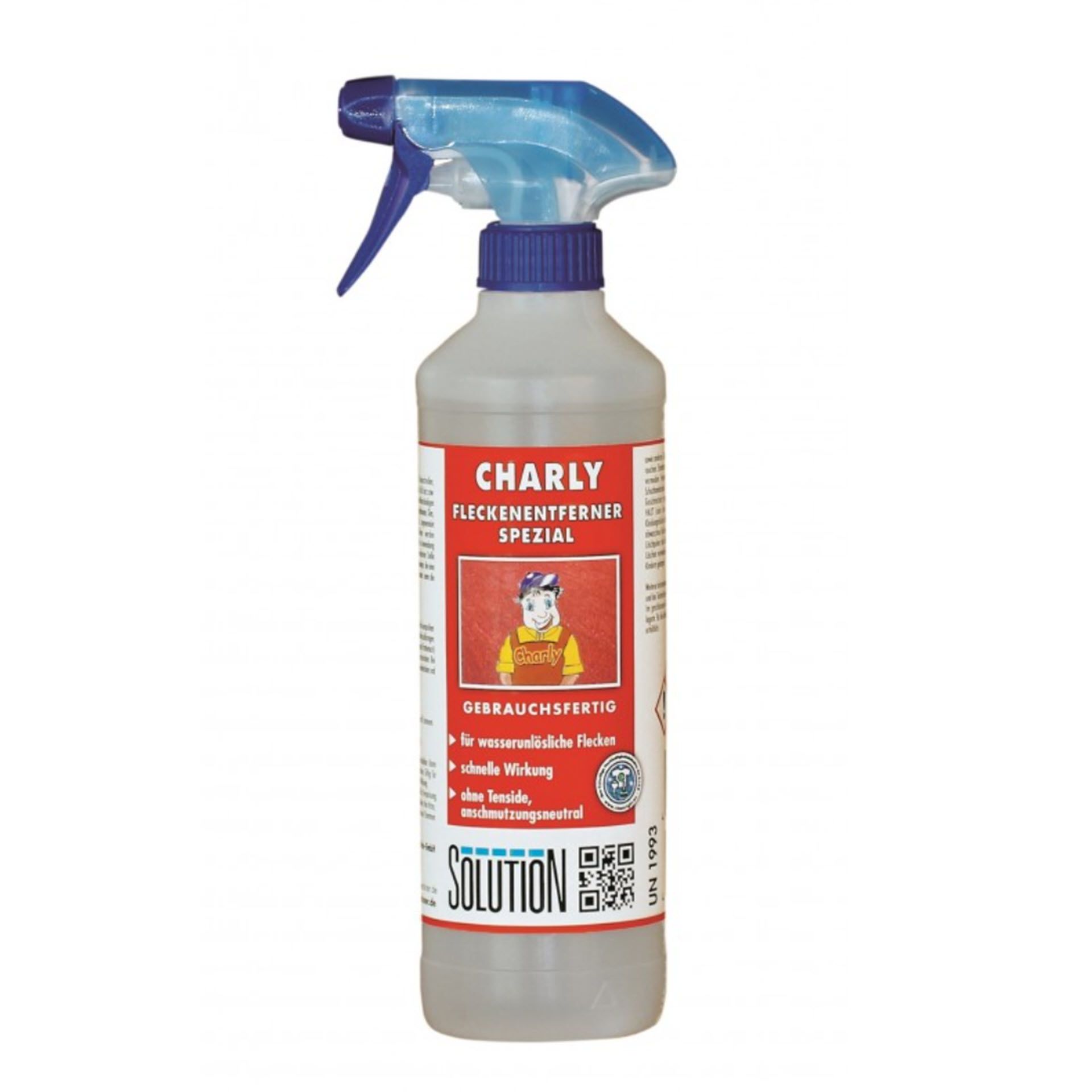 SOLUTION CHARLY Fleckenentferner SPEZIAL - 500 ml Sprühflasche